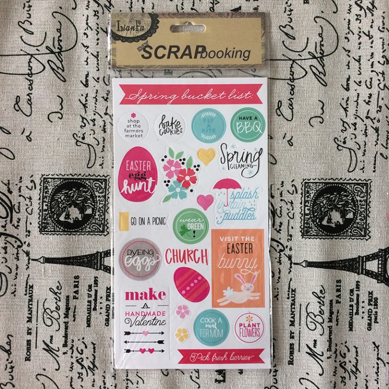 Scrapbooking Stickers 11 - Anandha Stationery Stores