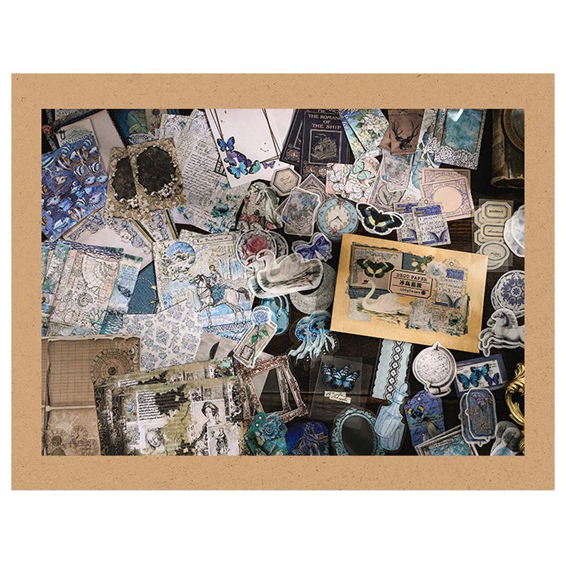 Journal Deco Paper Iceland Blue Wave SCB-6045 - Anandha Stationery Stores